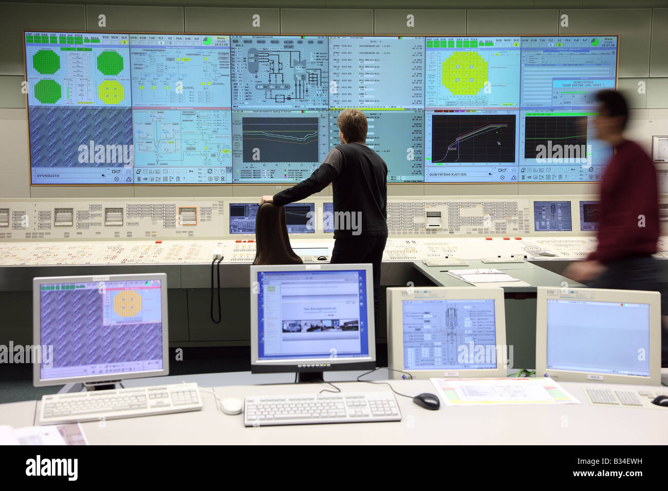 Simulator center for nuclear power stations, training facility for ...