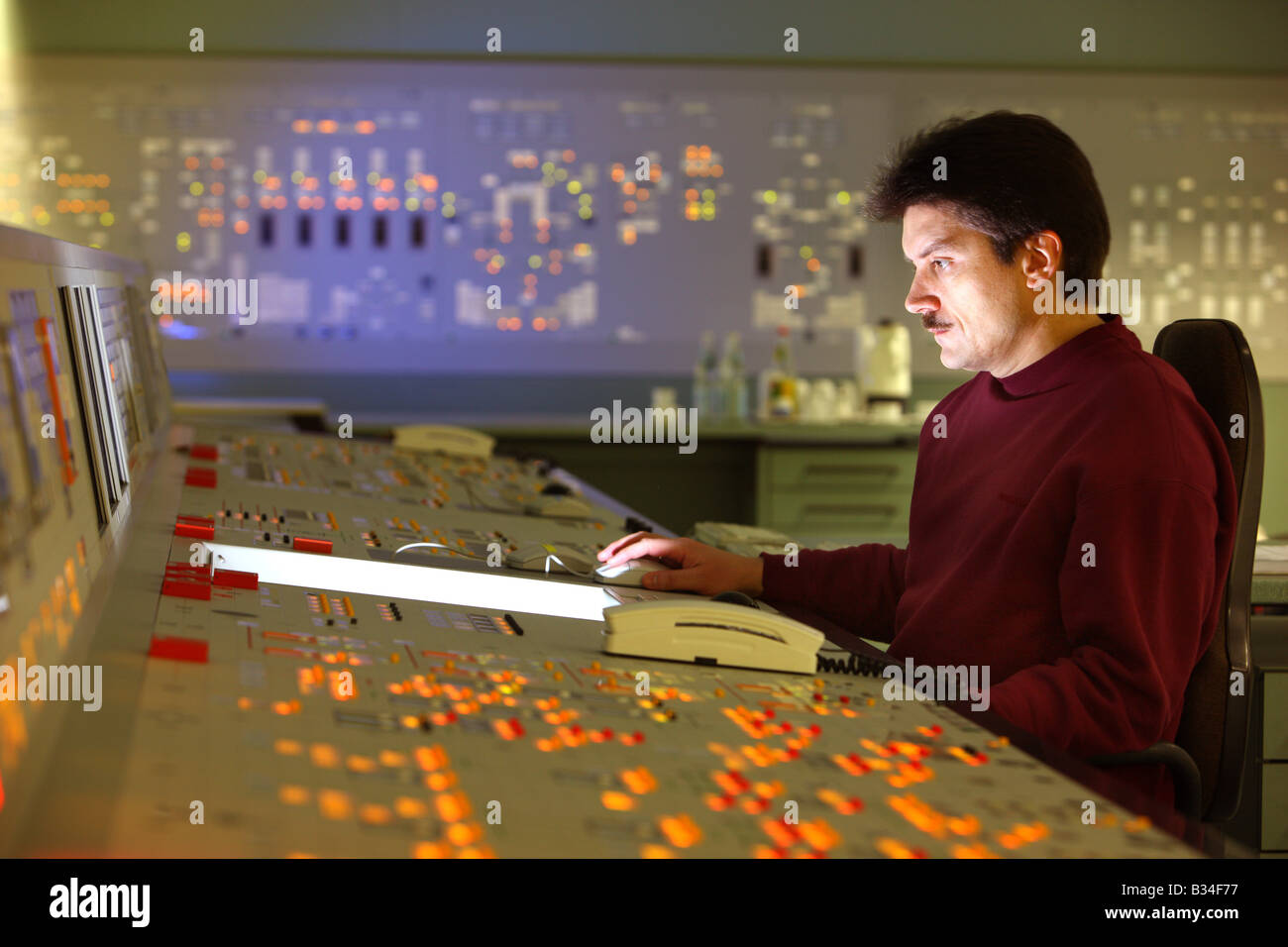 Simulator center for nuclear power stations, training facility for ...