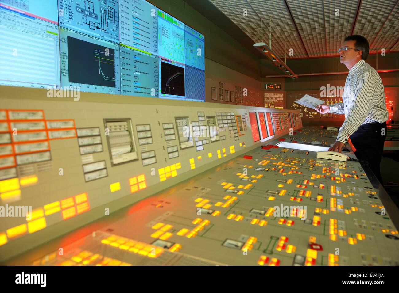 Simulator center for nuclear power stations, training facility for ...