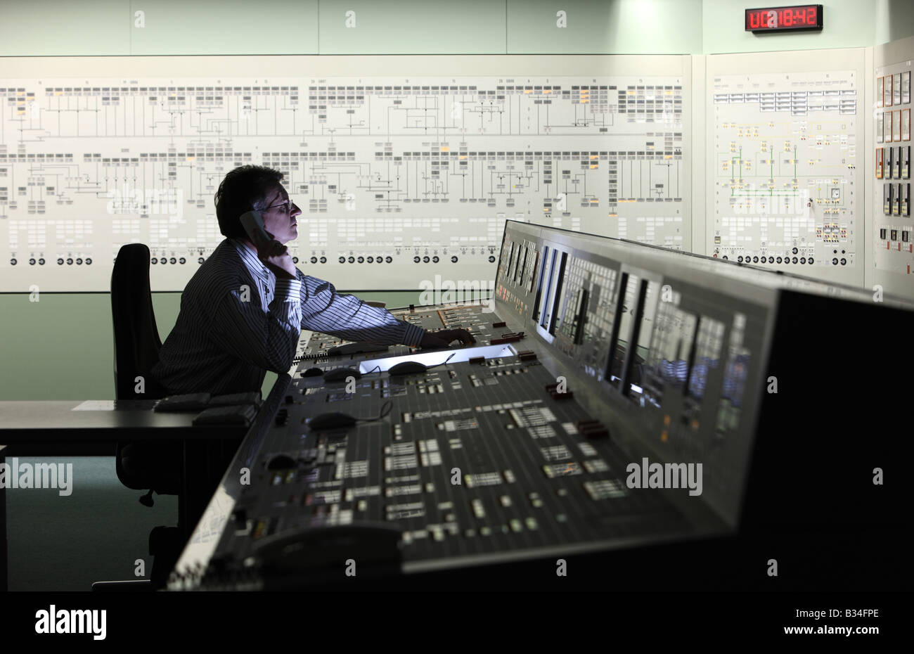 Simulator center for nuclear power stations, training facility for ...