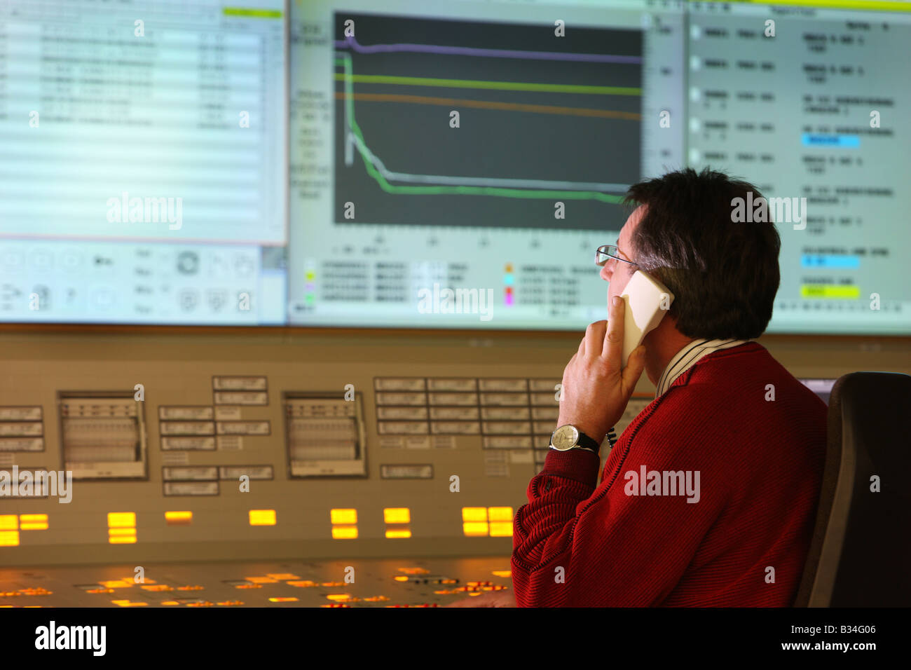 Simulator center for nuclear power stations, training facility for ...