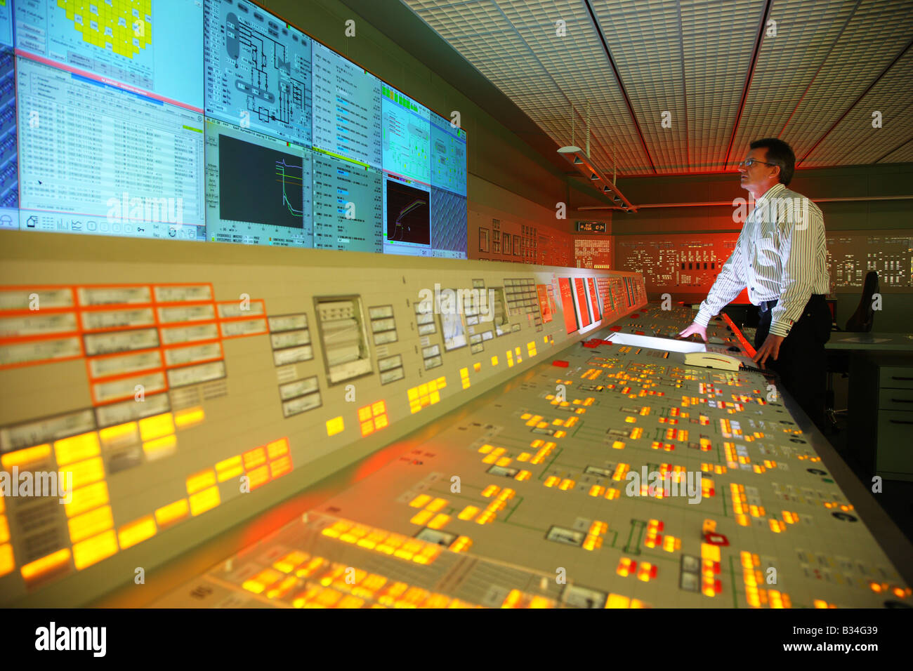 Simulator center for nuclear power stations, training facility for ...