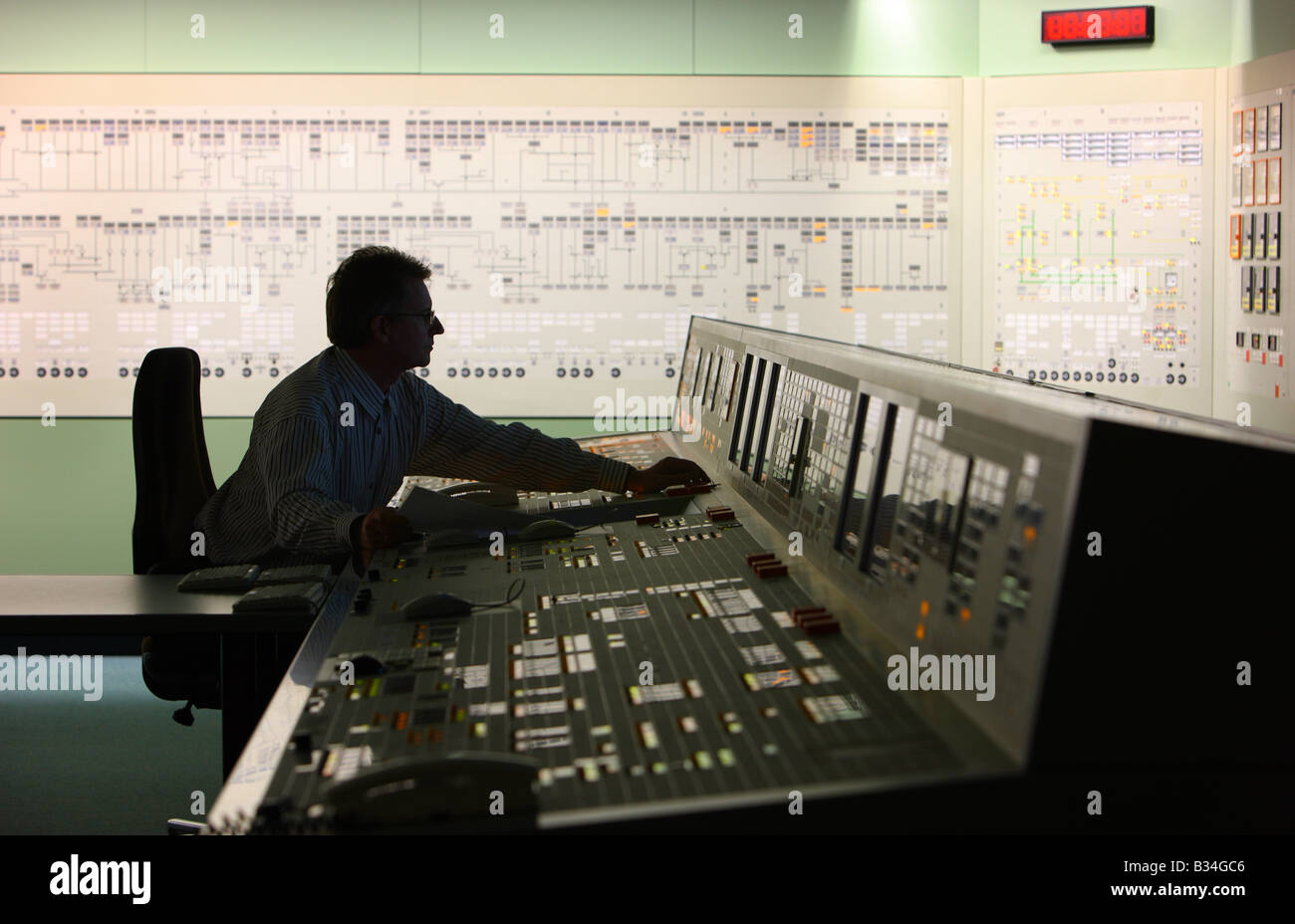 Simulator center for nuclear power stations, training facility for ...