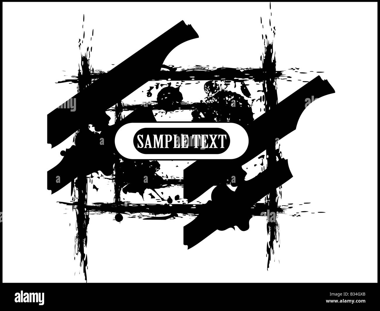 Rectangular banner background vector Black and White Stock Photos ...