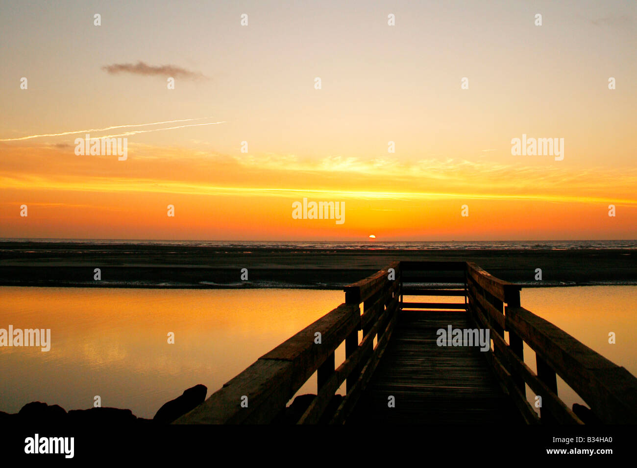Sunrise, St. Simons Island, Georgia Stock Photo - Alamy