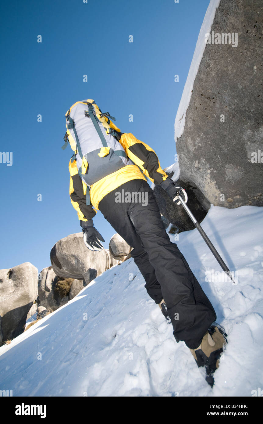 Winter climber hi-res stock photography and images - Alamy