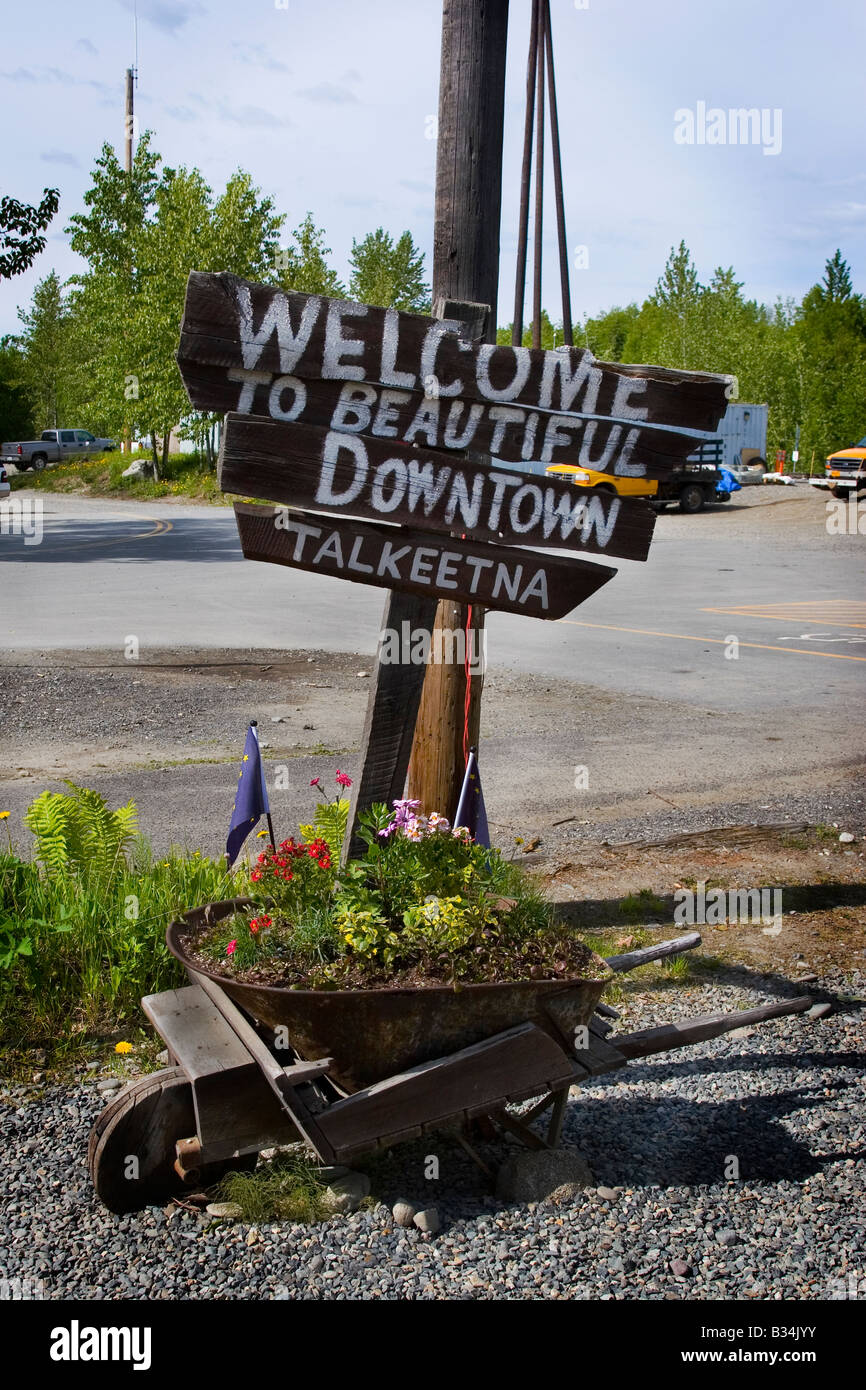 Downtown talkeetna hi-res stock photography and images - Alamy