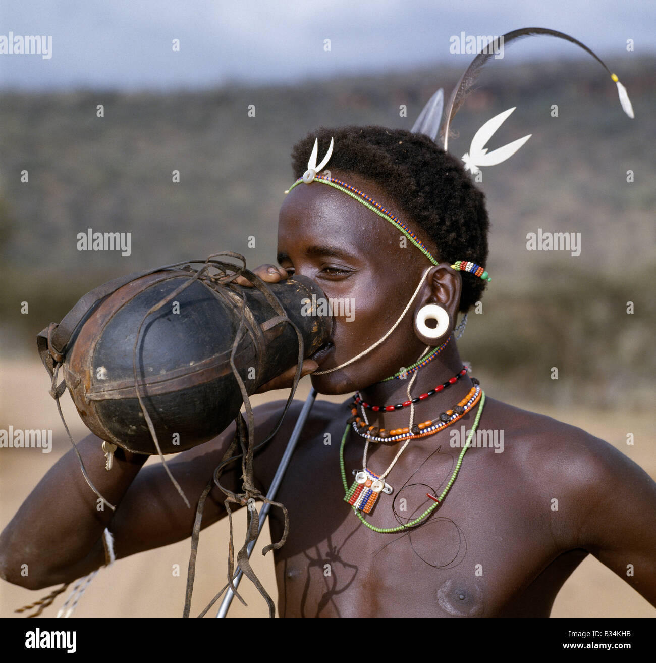 Kenyan boy traditional clothing hi-res stock photography and images - Alamy