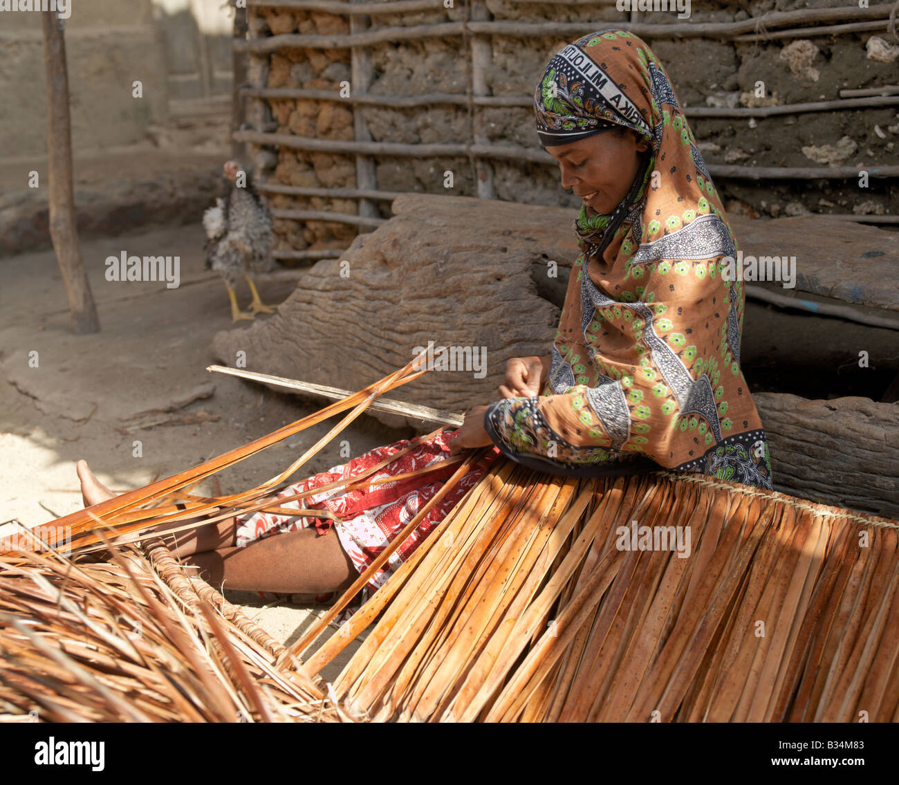Makuti roof hi-res stock photography and images - Alamy