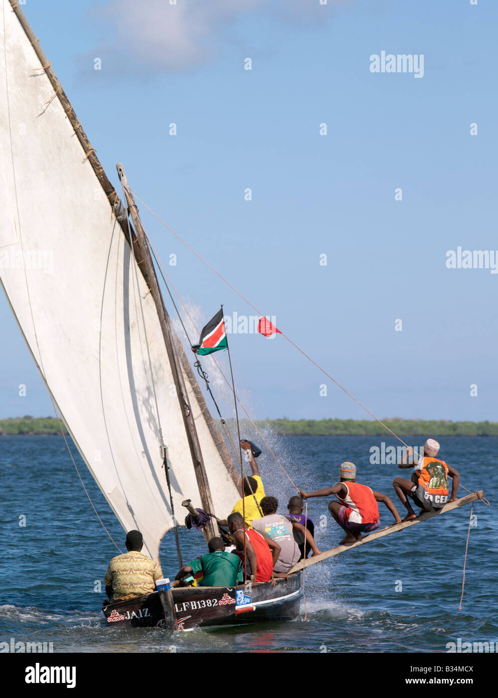 Dhow race kenya hi-res stock photography and images - Alamy