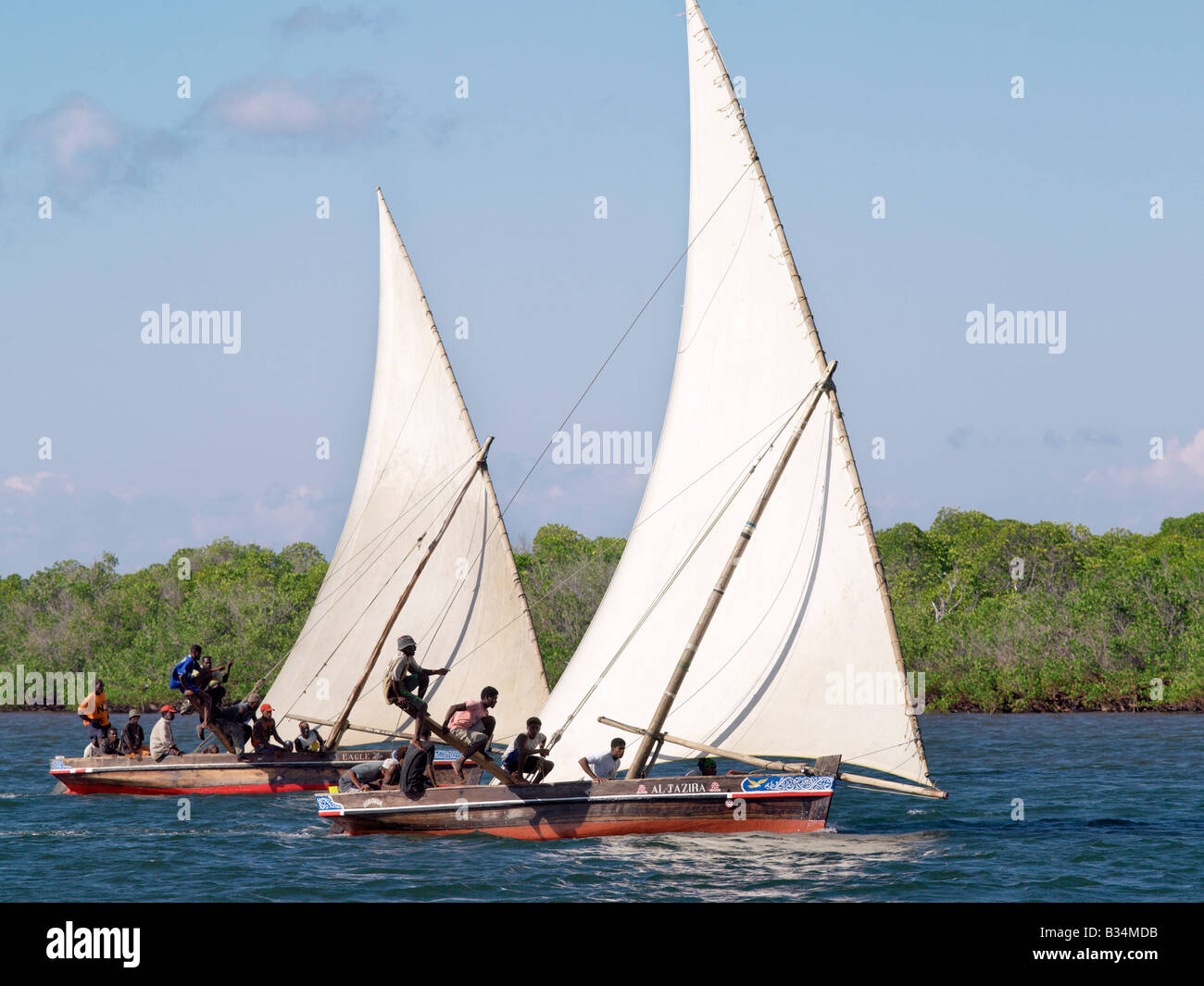 Dhow race kenya hi-res stock photography and images - Alamy