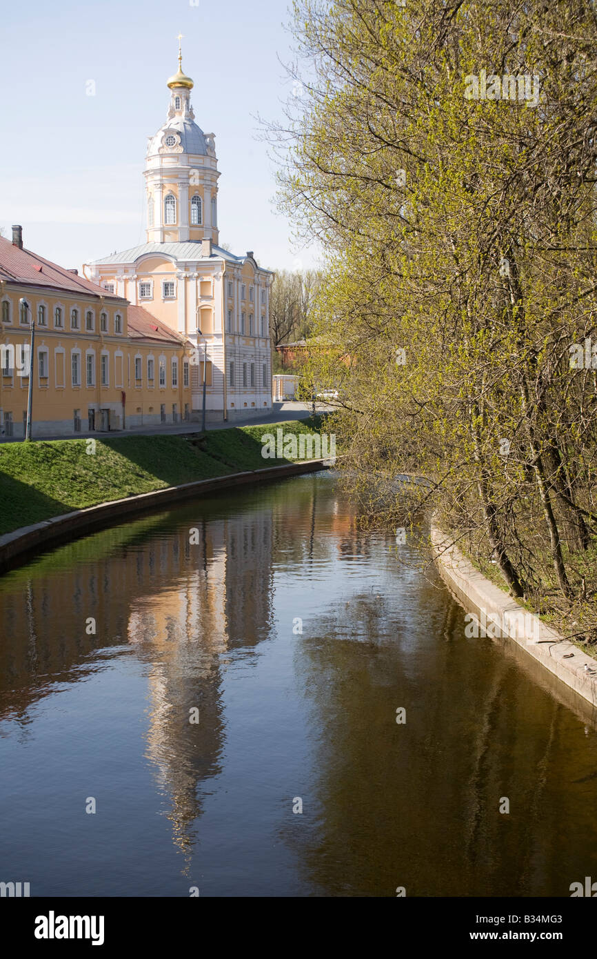 Russia. Saint-Petersburg. Alexander Nevsky Lavra or Alexander Nevsky ...