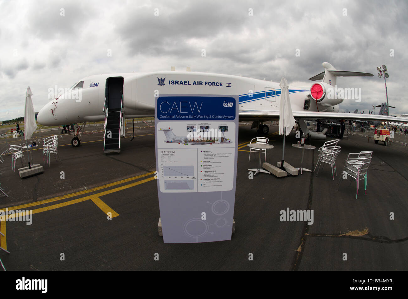Gulfstream G550 CAEW Conformal Airborne Early Warning and Control ...