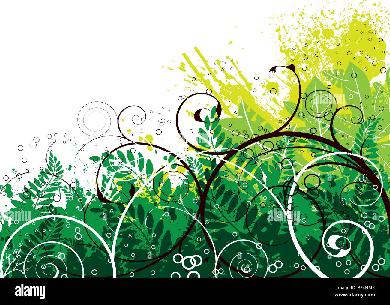 Gothic leaf scroll hi-res stock photography and images - Alamy