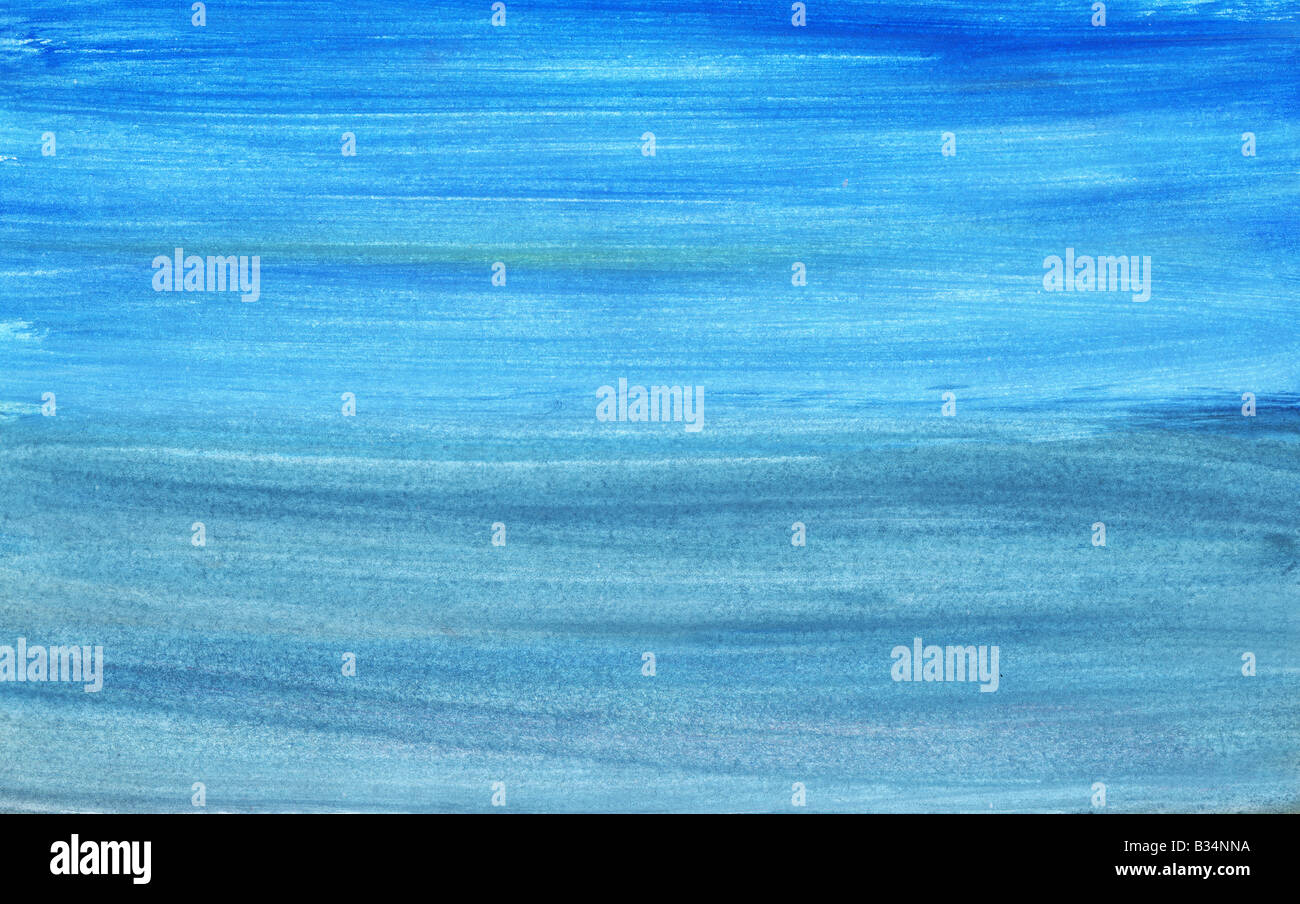 Hand painted blue gradient Stock Photo - Alamy