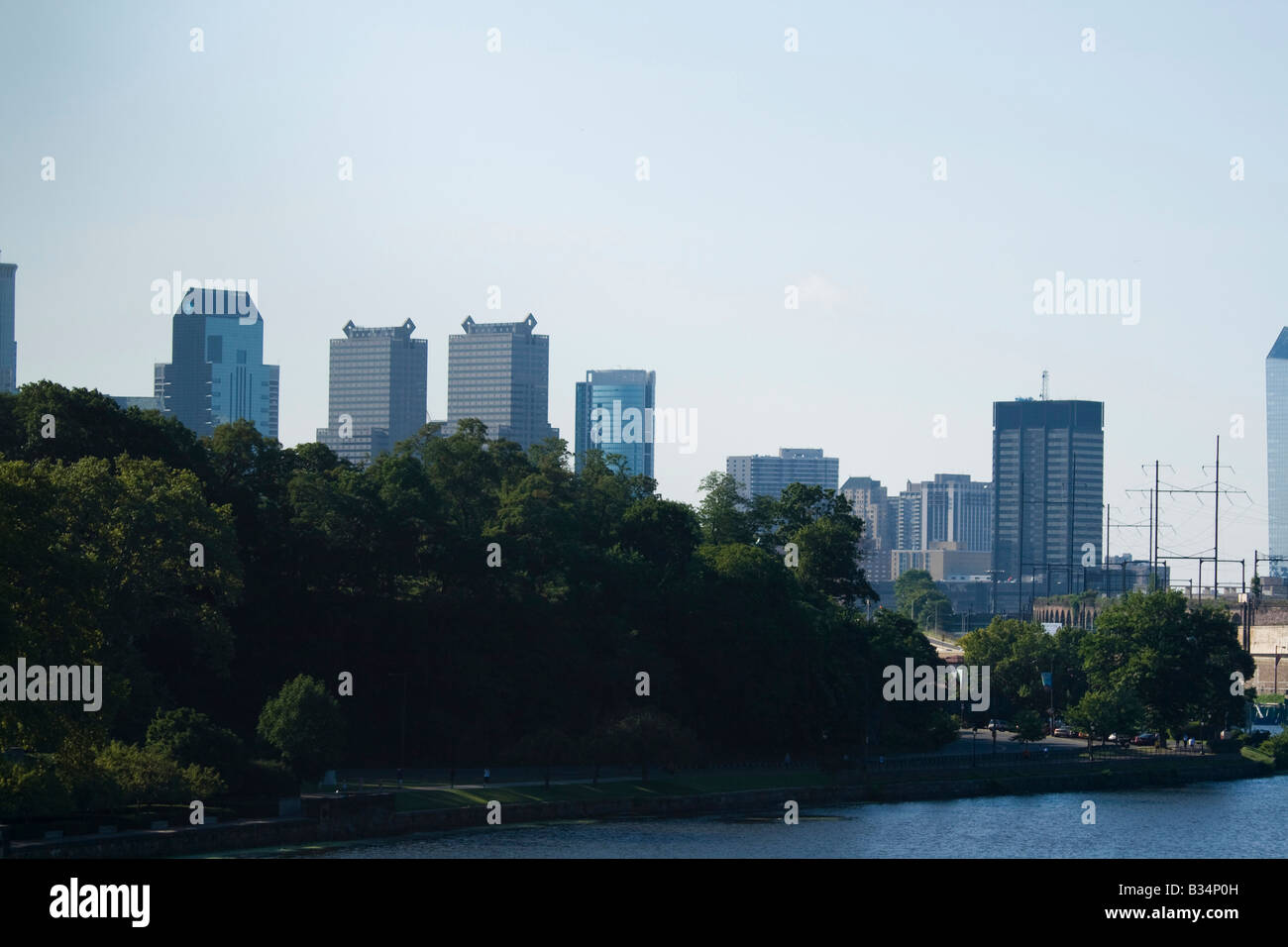 A view of downtown Philadelphia, Pennsylvania Stock Photo - Alamy