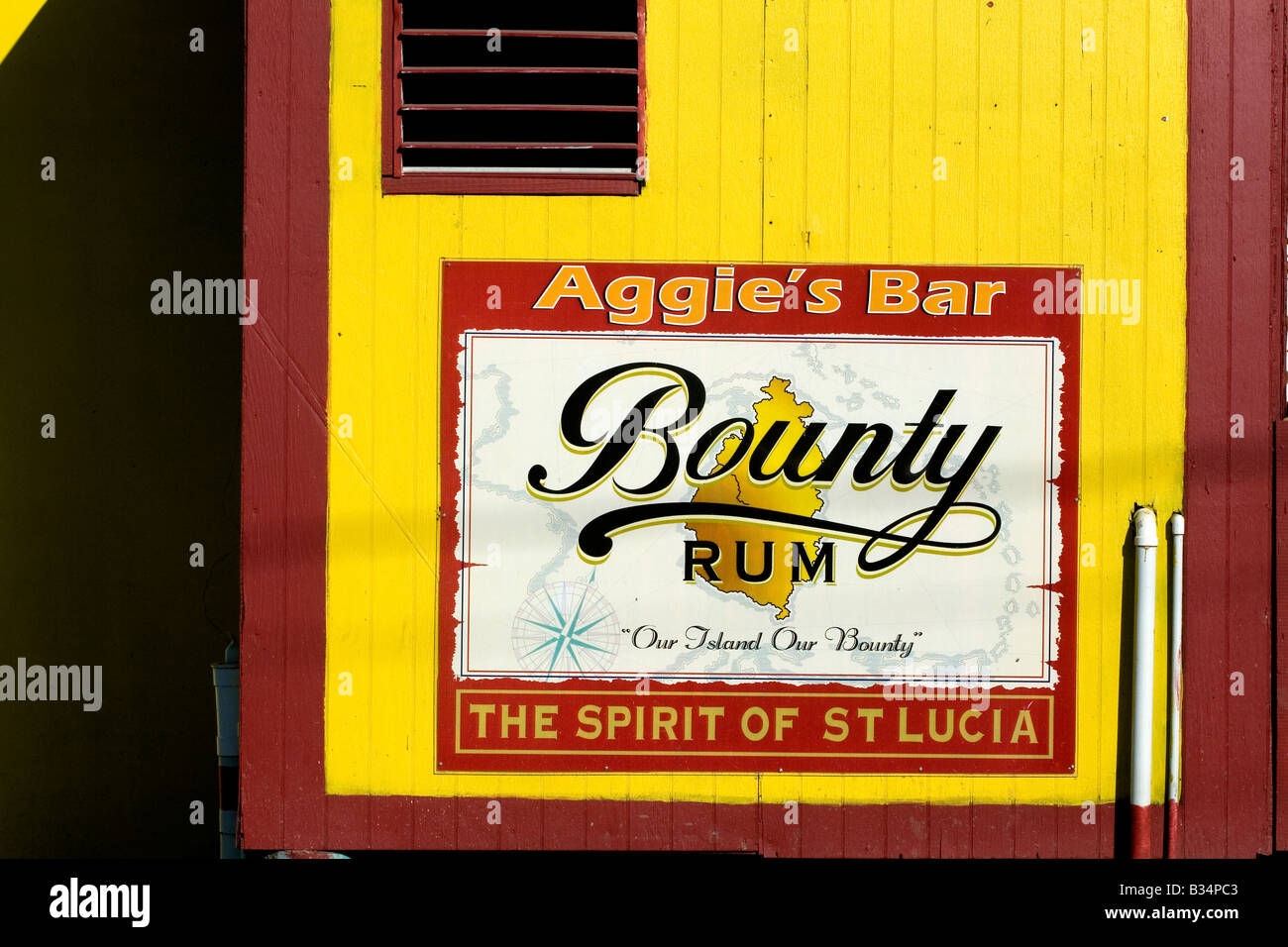 Rum caribbean sign hi-res stock photography and images - Alamy