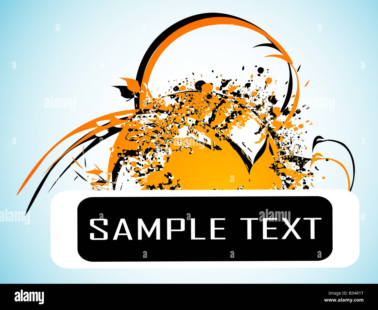 grungy pattern with text template Stock Photo - Alamy