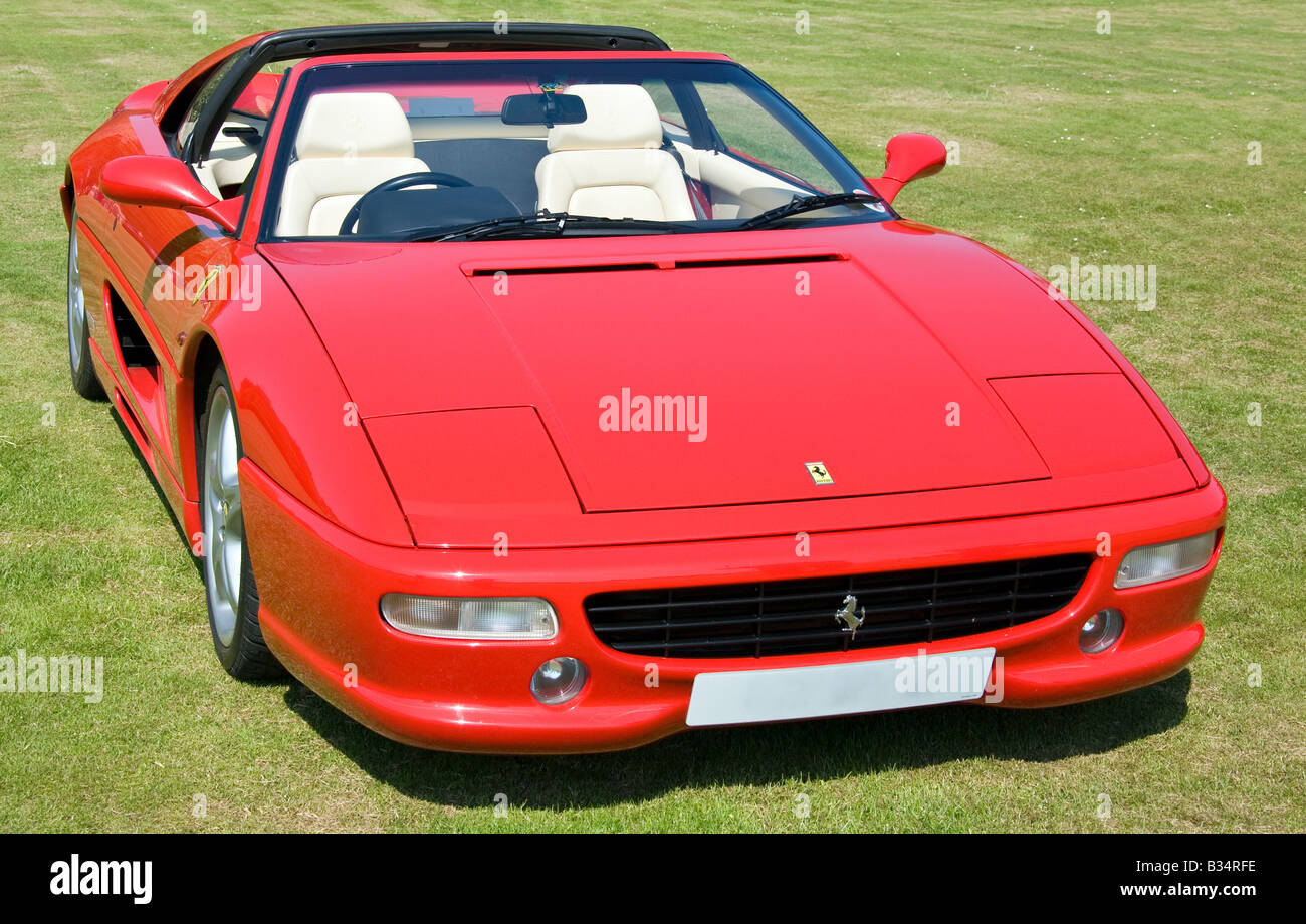Red Ferrari F355 GTS Stock Photo - Alamy