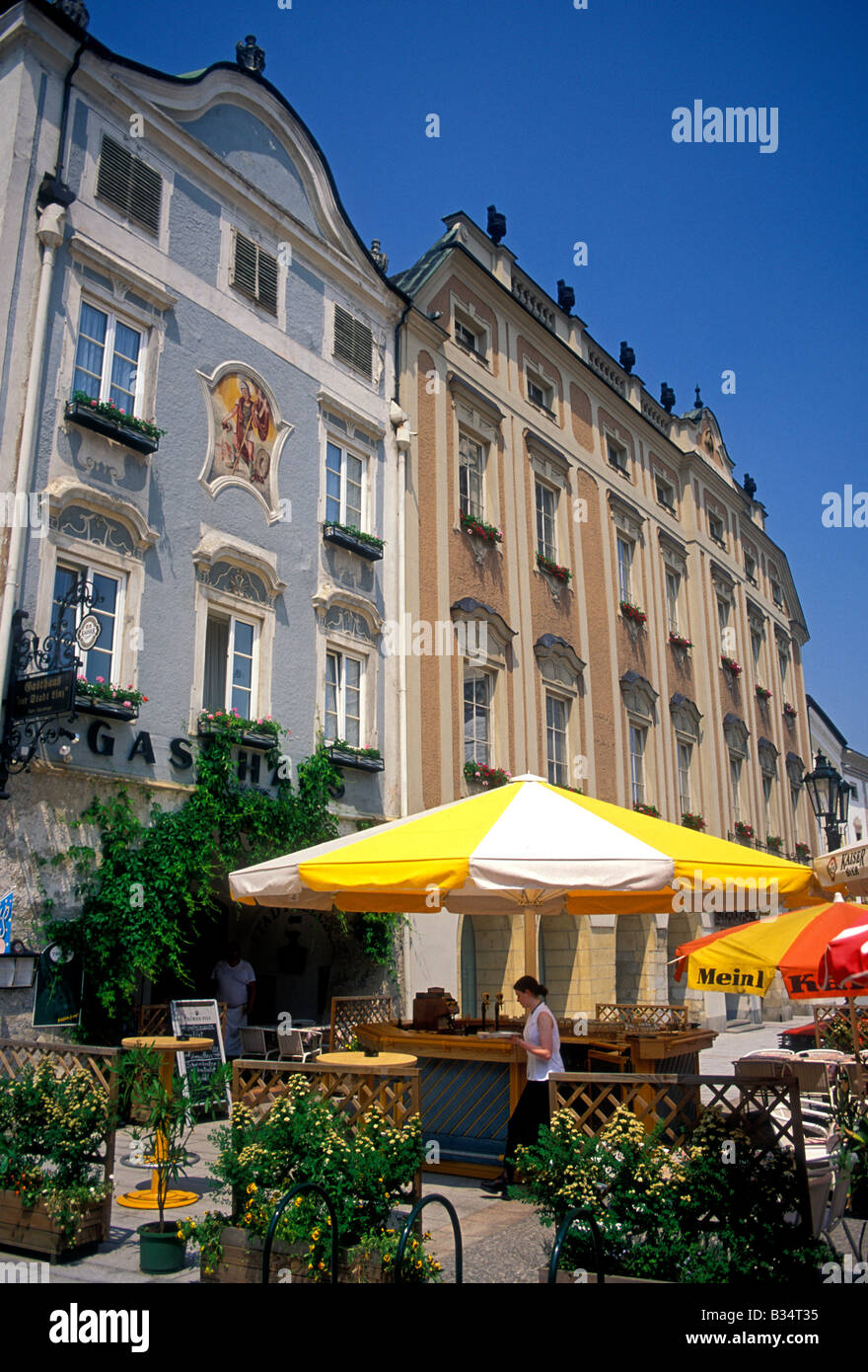 outdoor cafe, outdoor restaurant, Austrian restaurant, Austrian food ...
