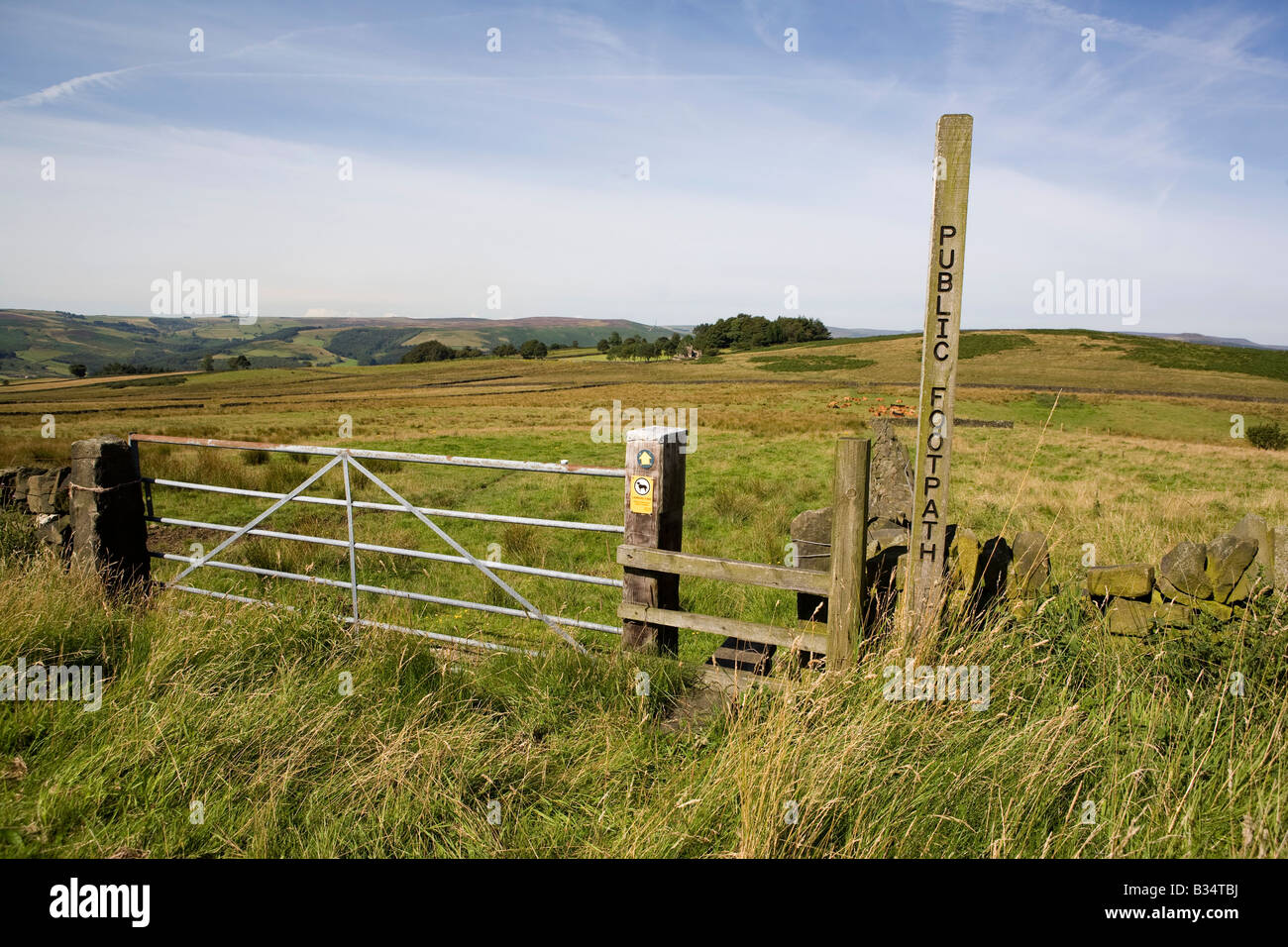 Open country gate hi-res stock photography and images - Alamy