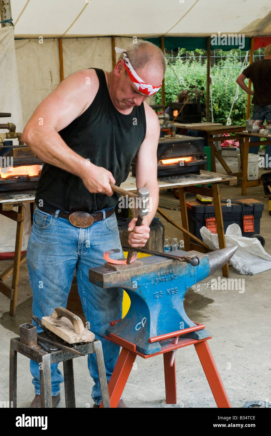 Border Union Show 2008 Kelso Scottish Borders blacksmith farrier ...