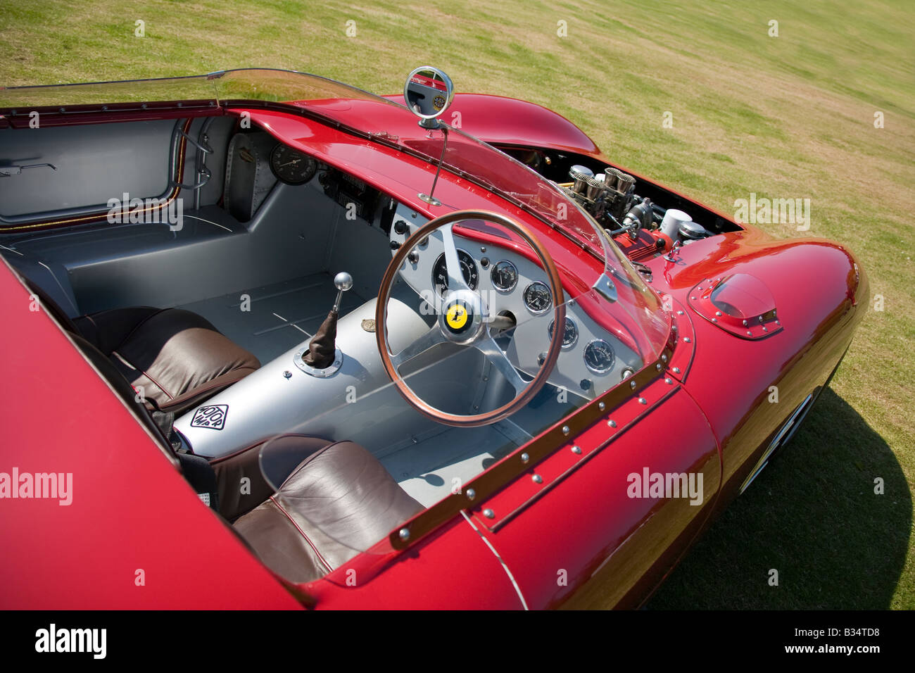Red Ferrari 250 Testarossa Spyder Fantuzzi (1961 Stock Photo - Alamy