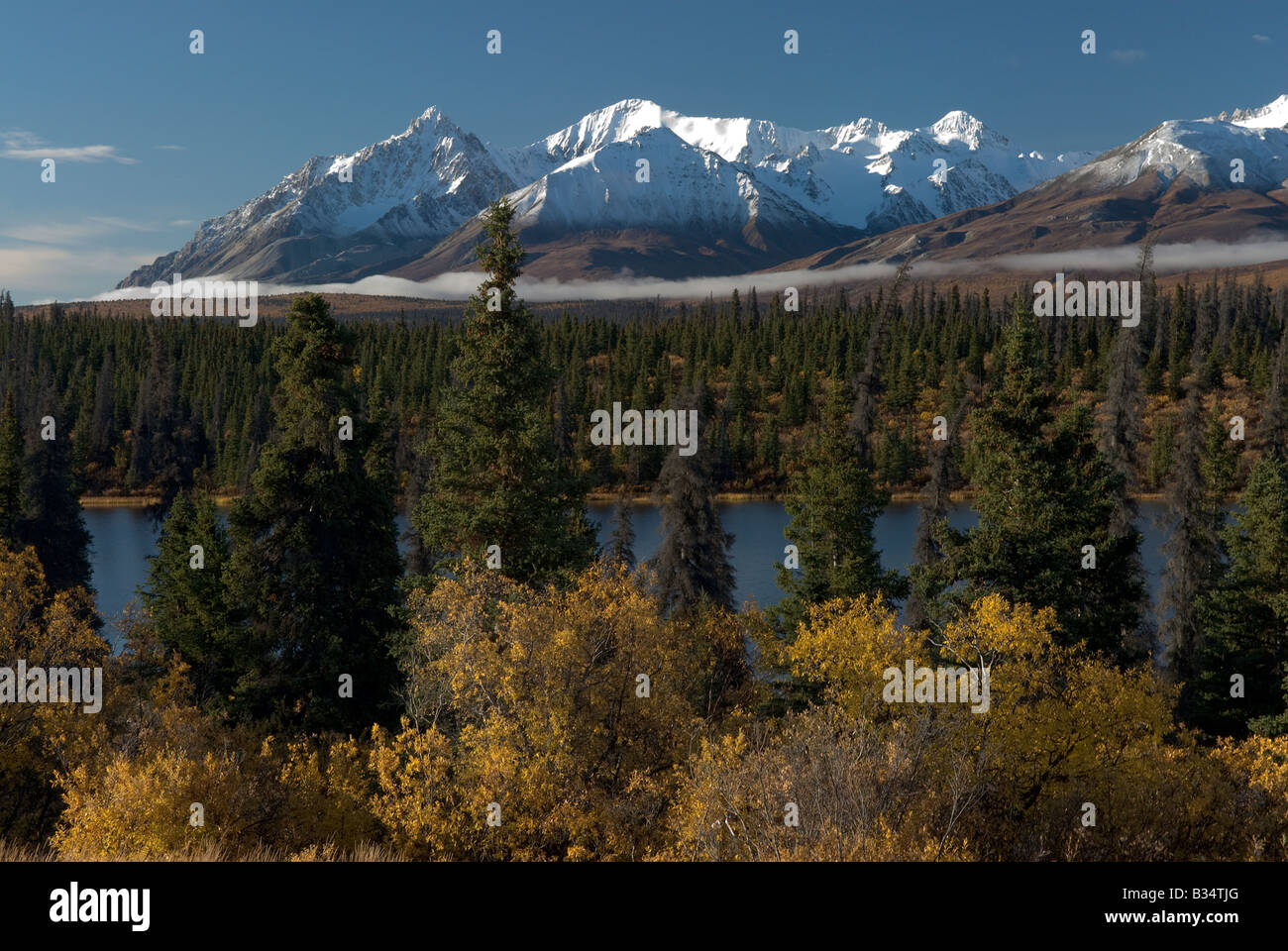 Wrangell mountains Yukon Territory Canada Stock Photo - Alamy