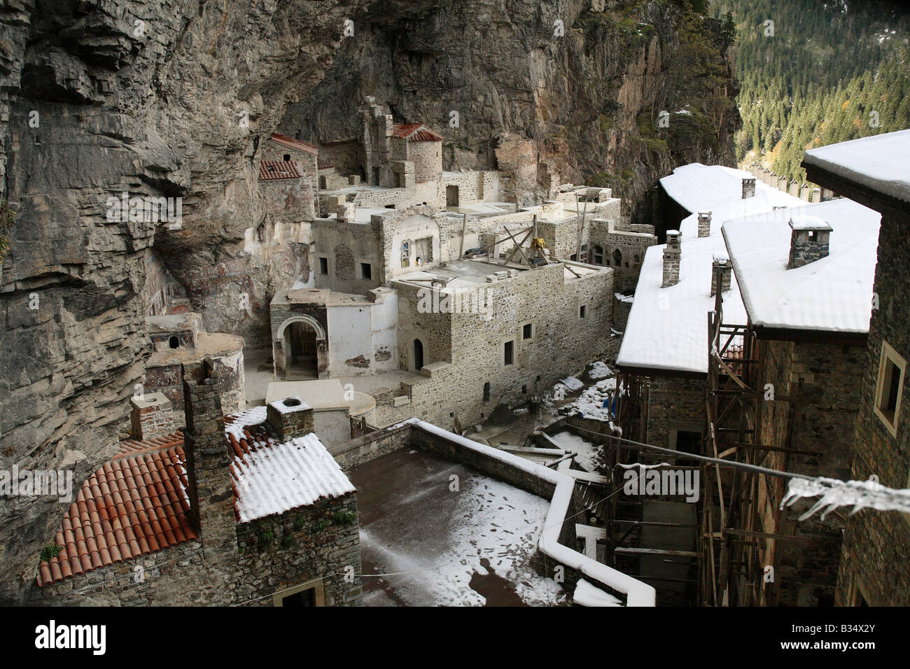 The Sumela Monastery, Trabzon, Turkey Stock Photo - Alamy
