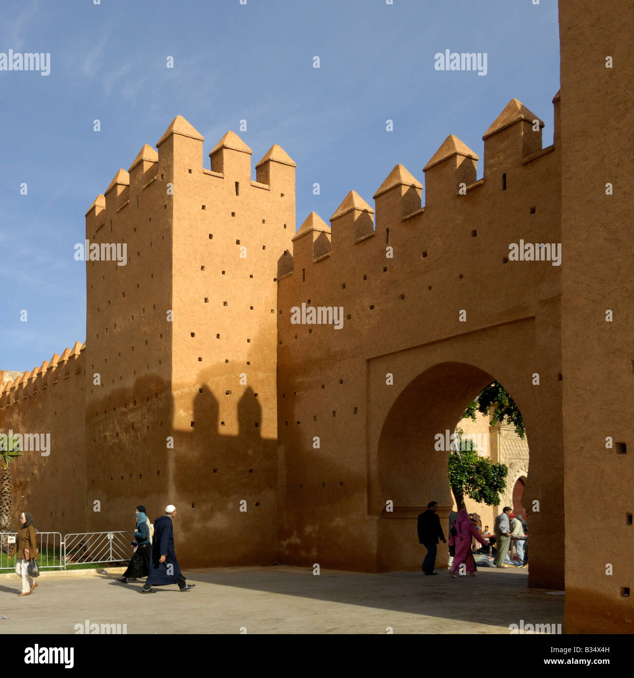 Bab Al Had Rabat Stock Photo - Alamy