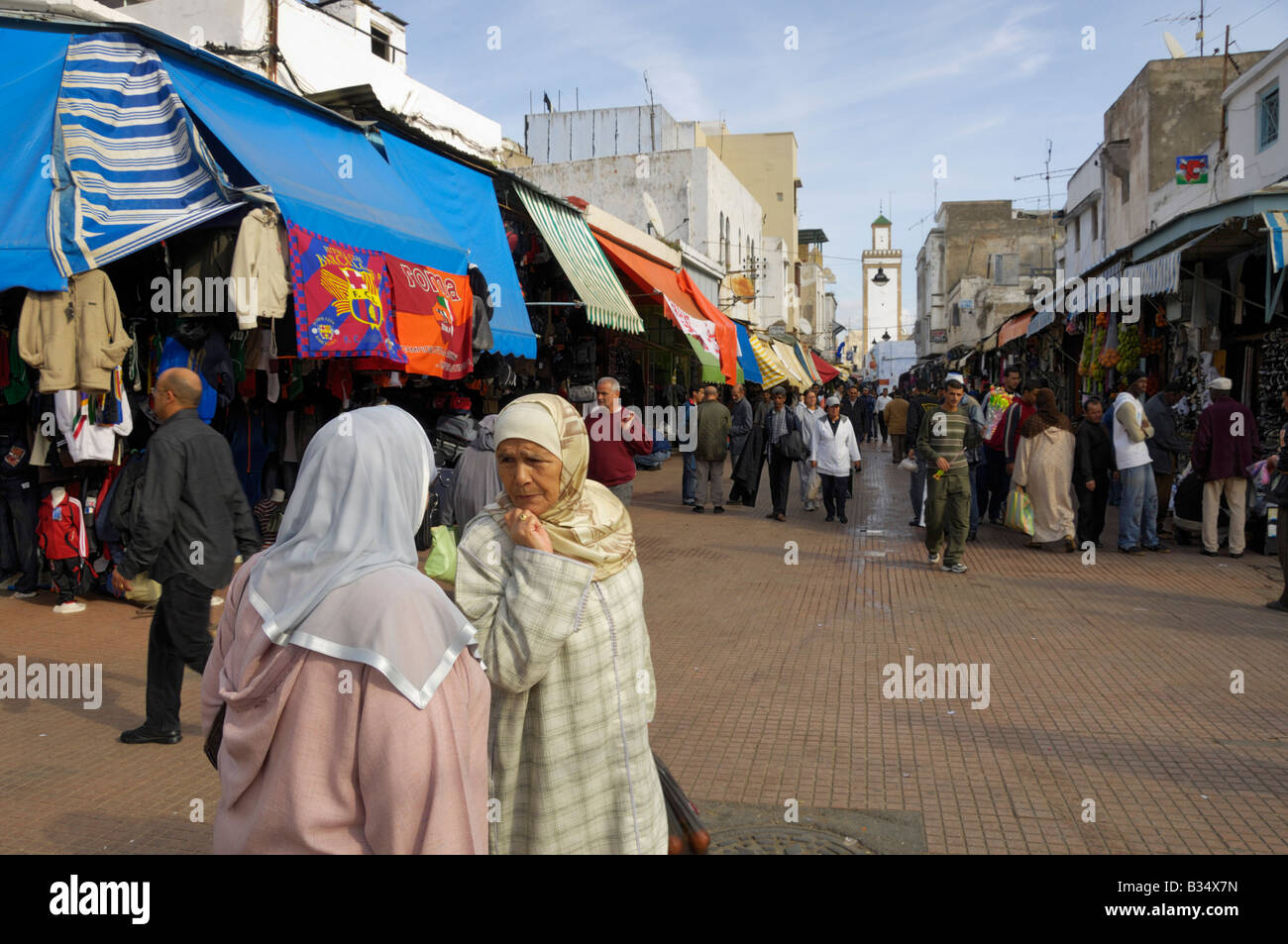 Souk Medina Rabat Stock Photo - Alamy