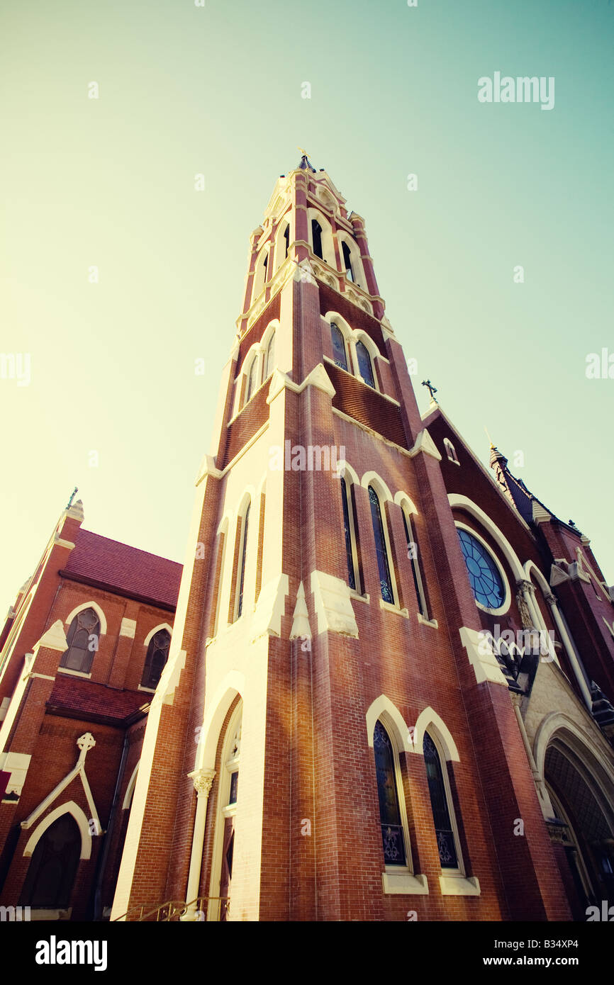 Old catholic cathedral in downtown Dallas, Texas Stock Photo - Alamy