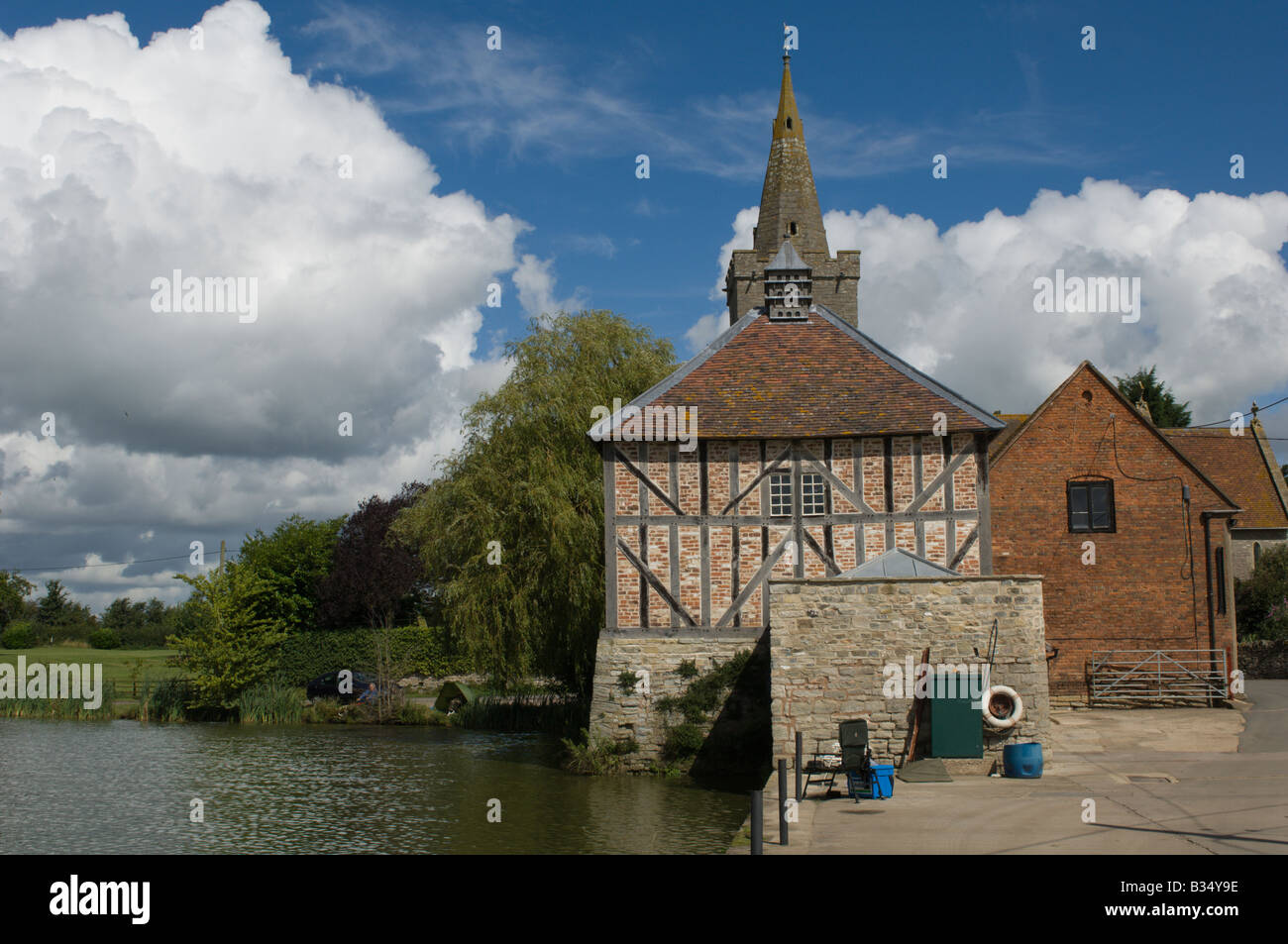 Dovecot at Staunton Court Stock Photo - Alamy
