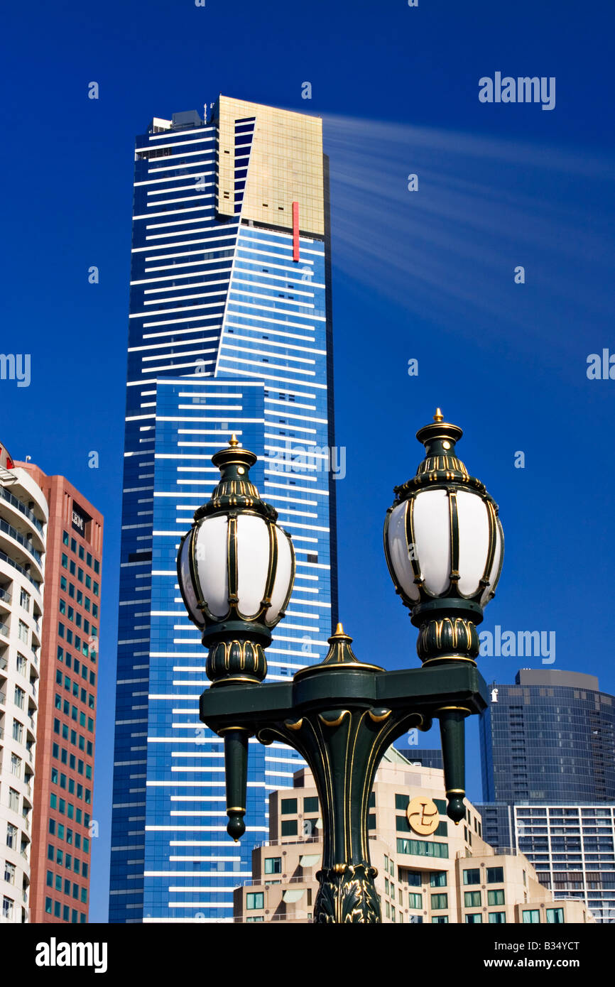 Melbourne Cityscape / The "Eureka Tower" is Melbourne`s highest ...