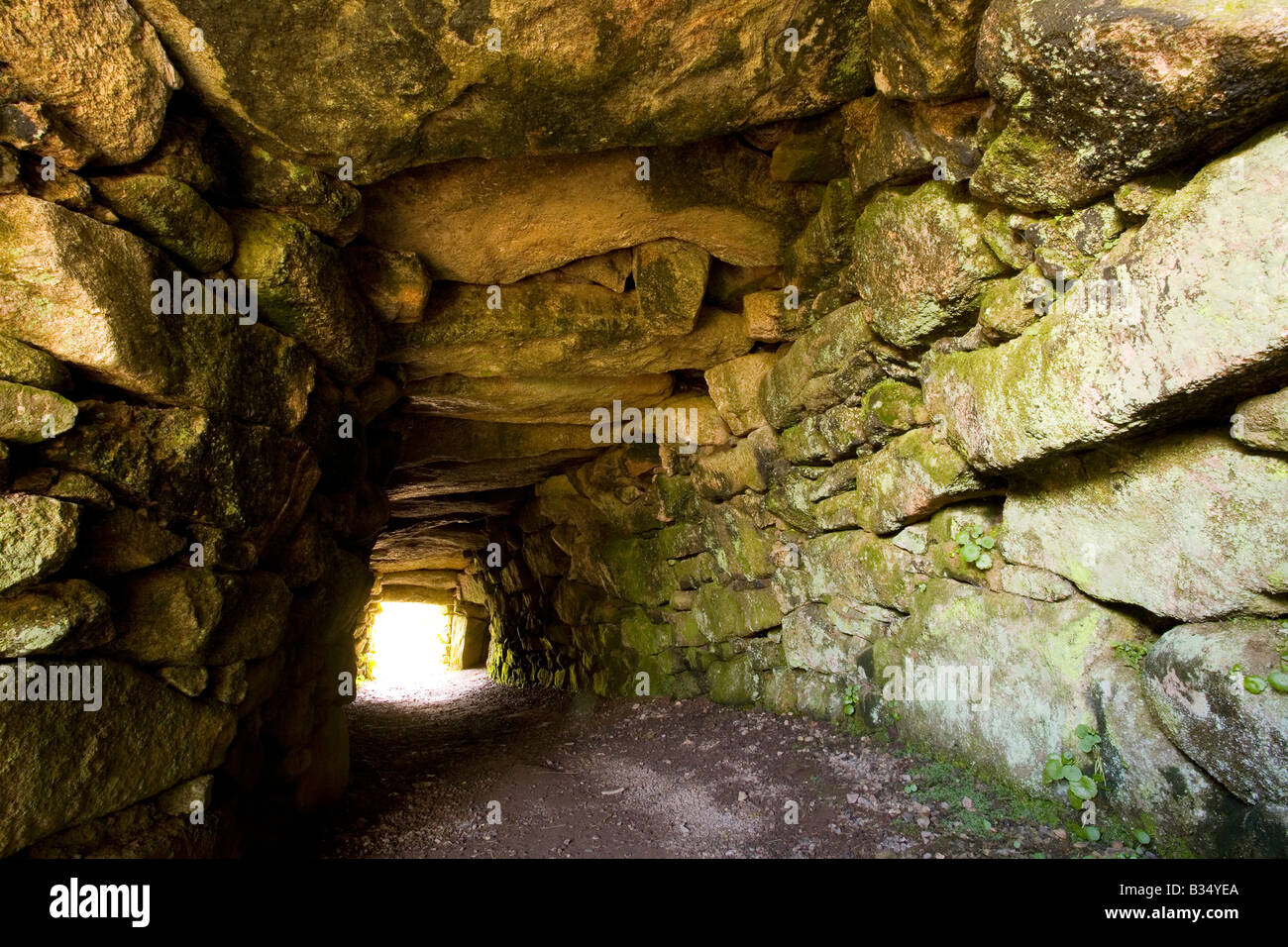 Carn Euny Stone Age village underground fougou near Sancreed West ...