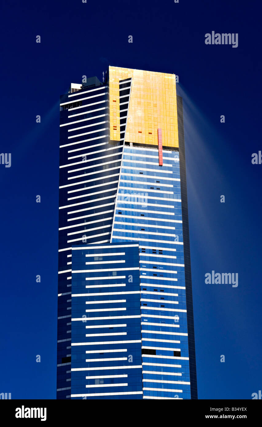 The "Eureka Tower" is Melbourne`s highest building.Melbourne Victoria ...