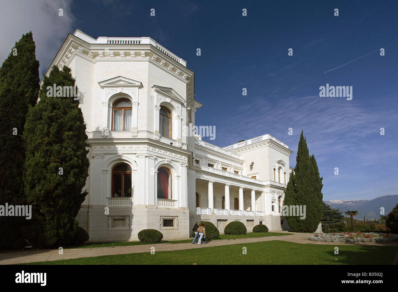 Livadia palace facade yalta hi-res stock photography and images - Alamy