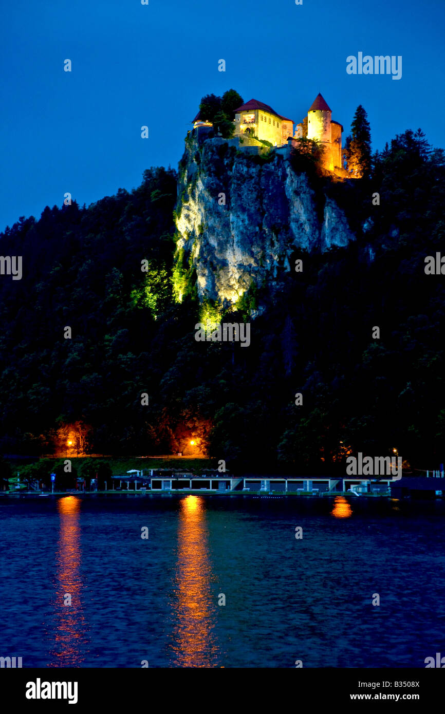 Bled castle in Slovenia Stock Photo - Alamy