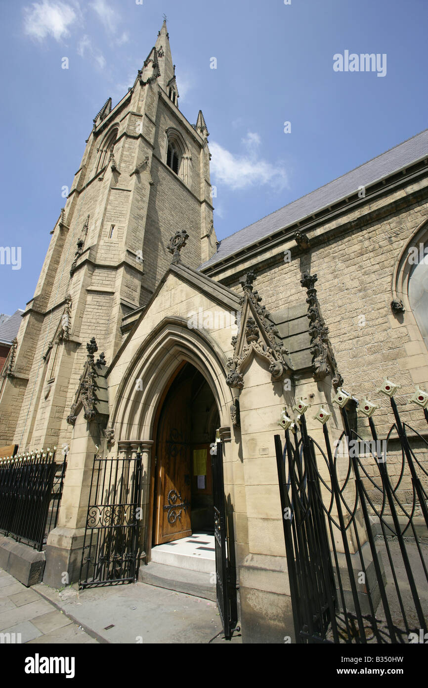 City of Sheffield, England. Sheffield’s Roman Catholic Cathedral Church ...