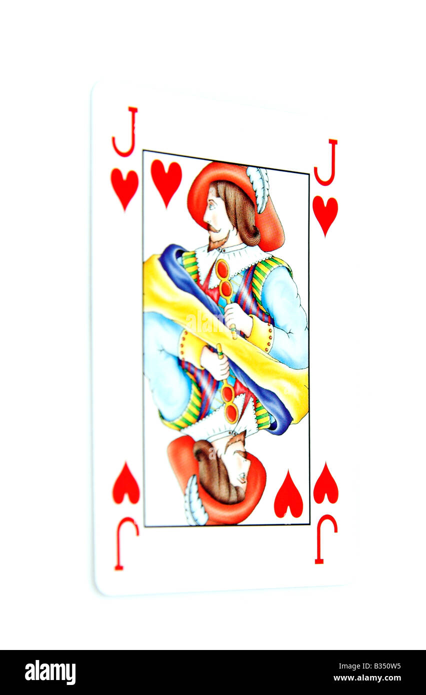 Jack of hearts playing card hi-res stock photography and images - Alamy