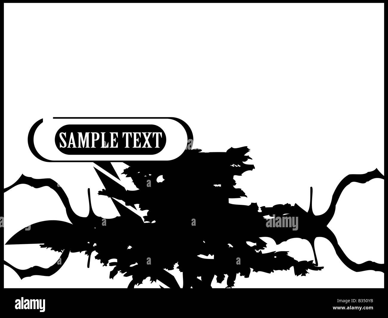grungy design with sample text Stock Photo - Alamy