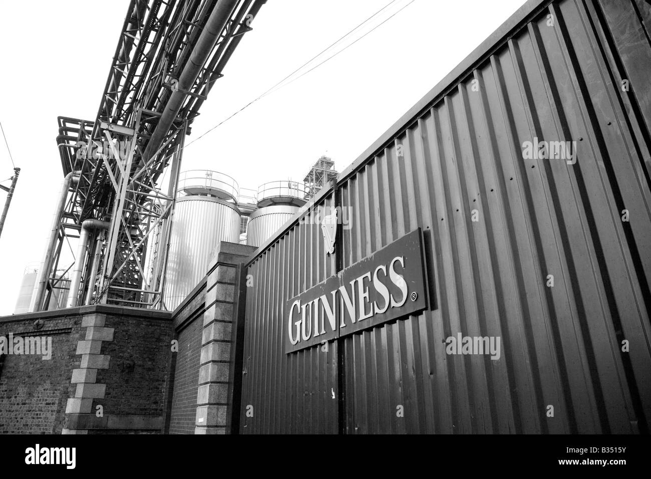 gates of the Guinness Brewery Dublin Ireland Stock Photo - Alamy