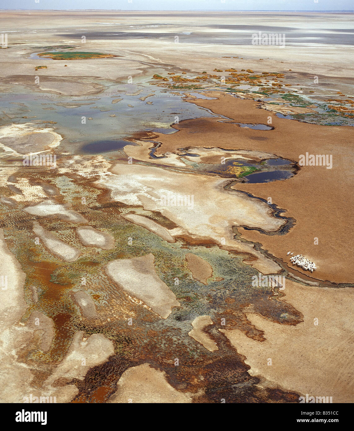 Kenya, Lake Turkana, Suguta Valley. South of Lake Turkana lies the ...