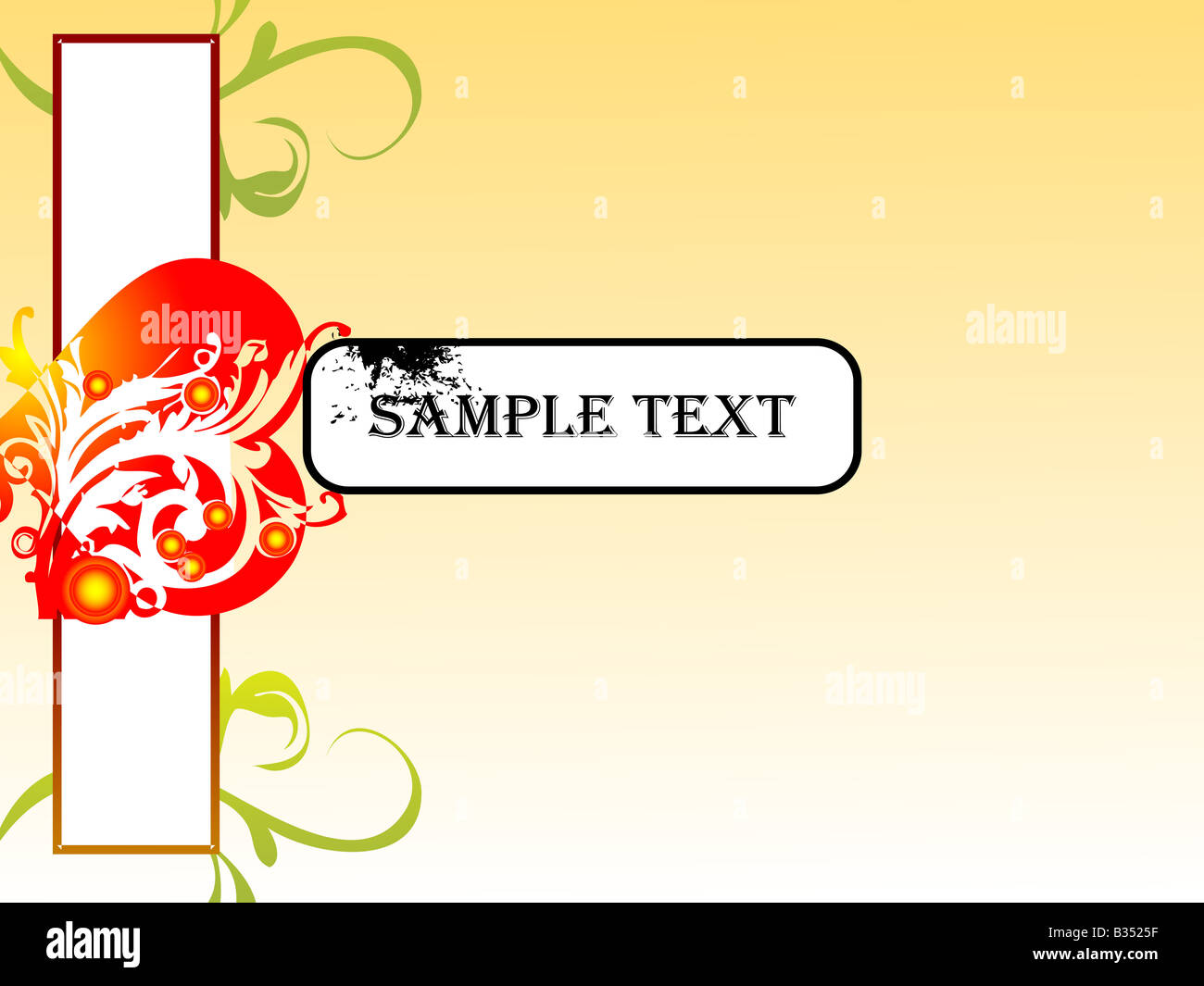 heart and text template on gradient background Stock Photo - Alamy