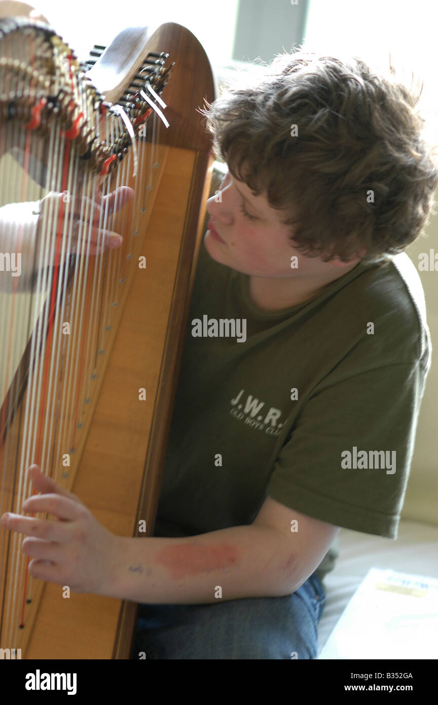 Celtic harps hi-res stock photography and images - Alamy