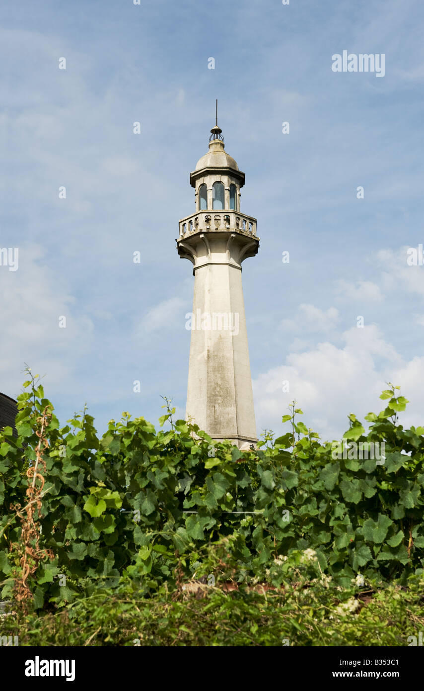 musee de la vigne lighthouse verzenay france Stock Photo - Alamy