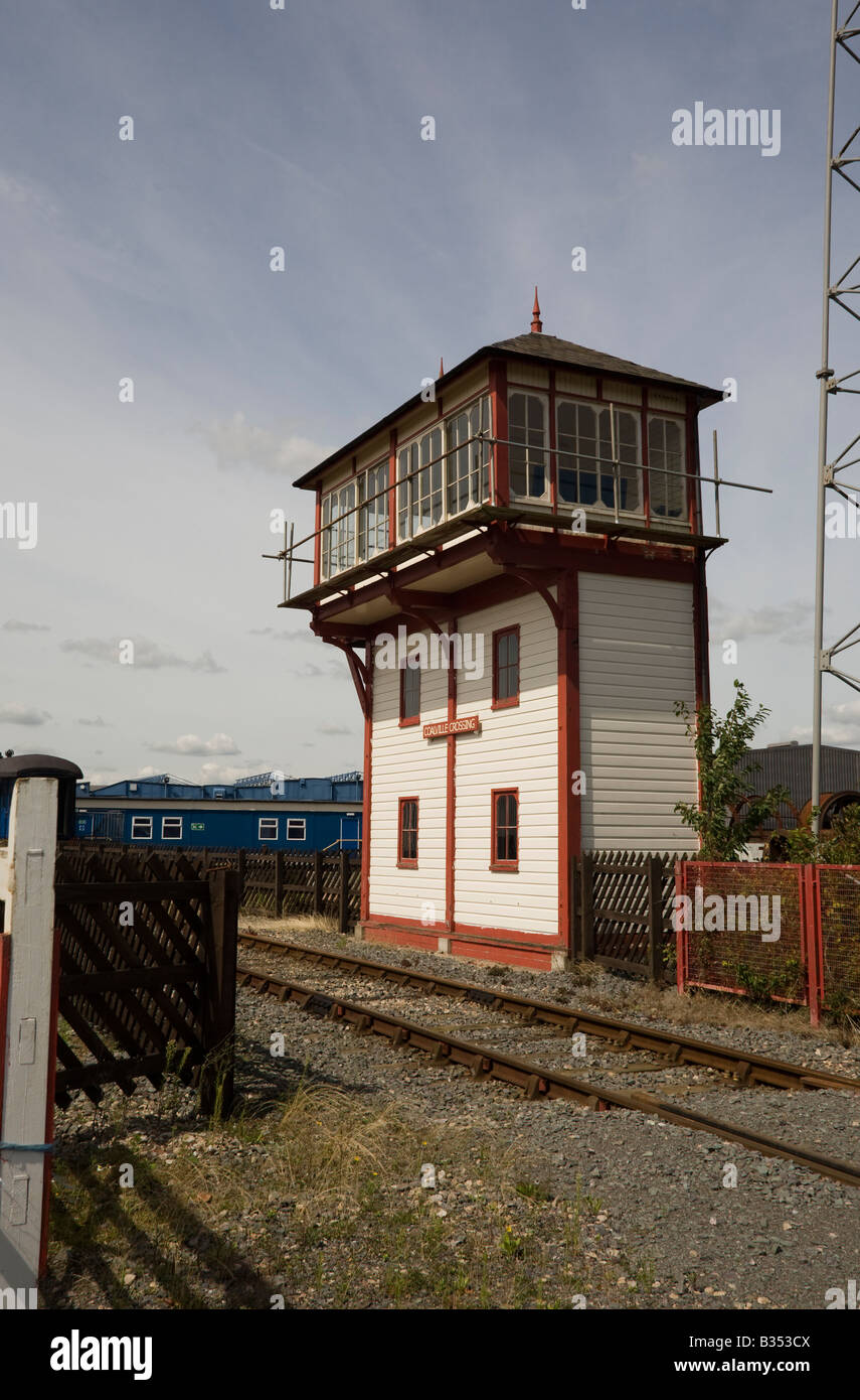 Coalville Crossing signal box Snibston Discovery Park, Coalville ...
