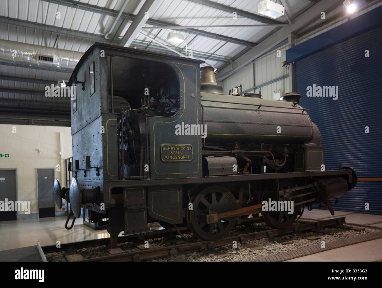 colliery steam engine at Snibston Discovery Park, Coalville, Leicester ...