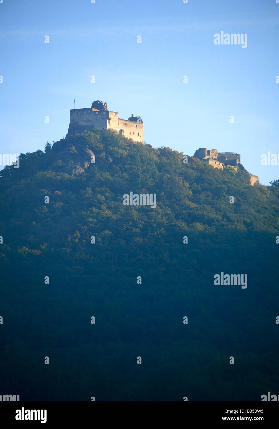 Aggstein Castle in Lower Austria Stock Photo - Alamy
