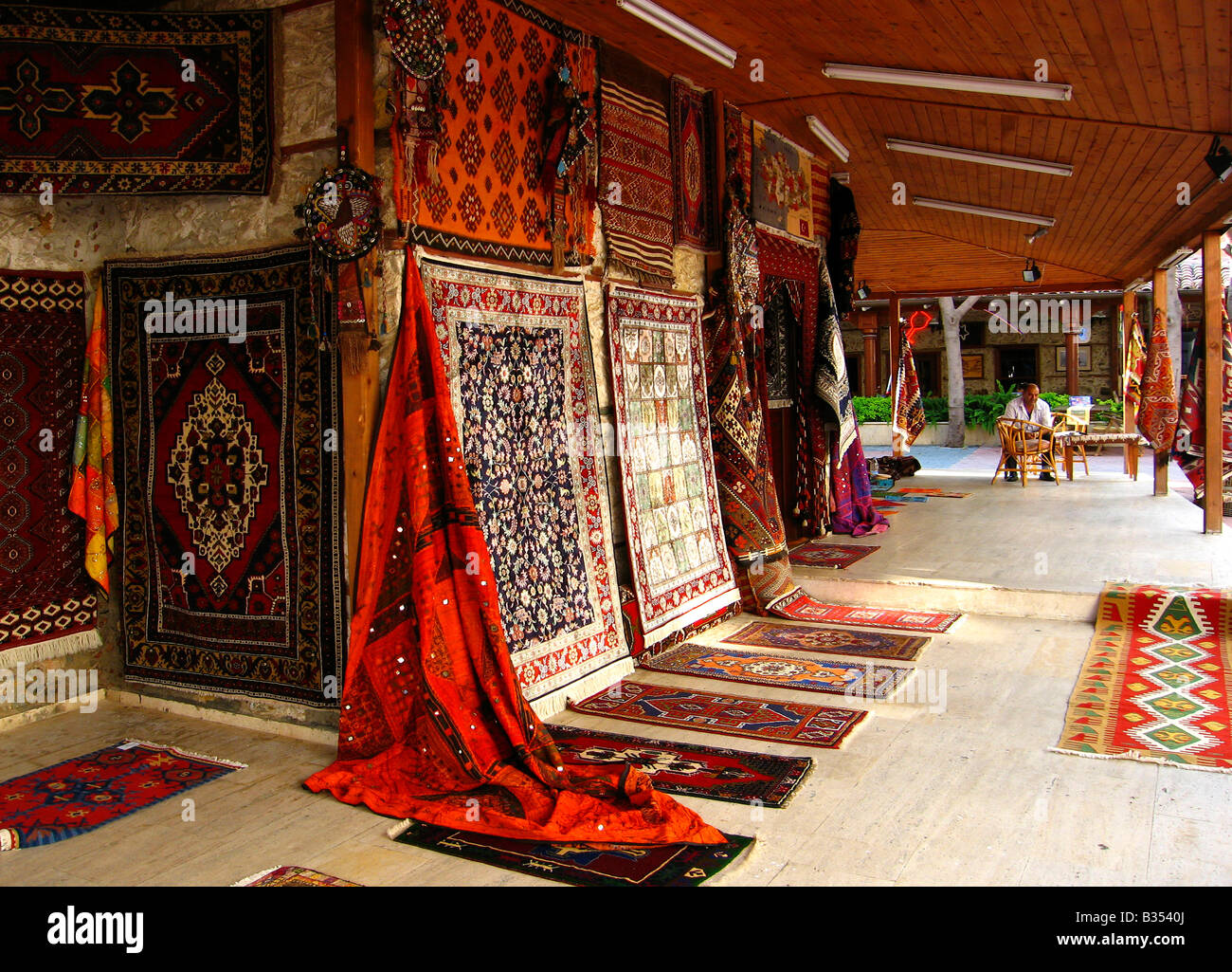 Bazaar in Alanya Turkey Stock Photo - Alamy